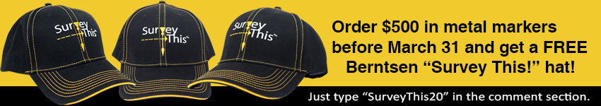 Aluminum Rebar Caps | Aluminum Survey Markers